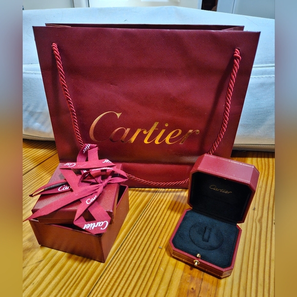 Cartier | Jewelry | Cartier Bag And Ring Box | Poshmark